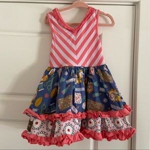 Matilda Jane | Dresses | Matilda Jane Girls 2t Summer Ruffle Dress Pink ...